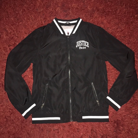 Justice | Jackets & Coats | Justice Girls Varsity Jacket | Poshmark